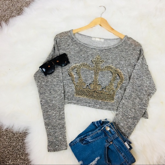 Tops | Crown Crop Top | Poshmark
